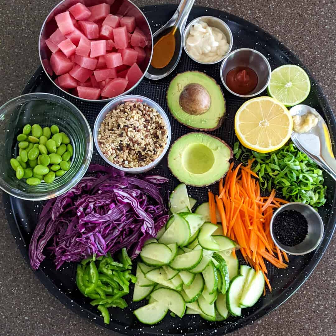 Spicy Tuna Rice Bowl - Just Maika Cooking