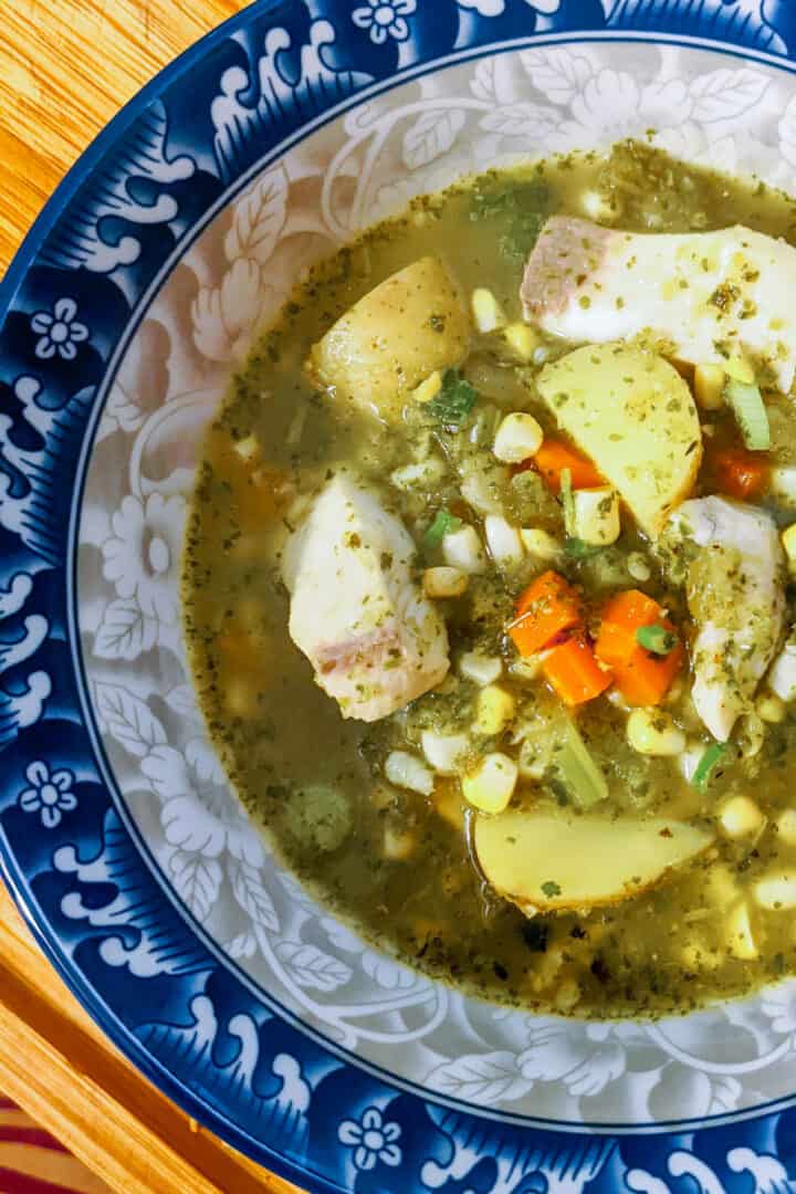 Fish Pepper Yam Stew | Tilapia, Potatoes, and Corn - Just Maika Cooking