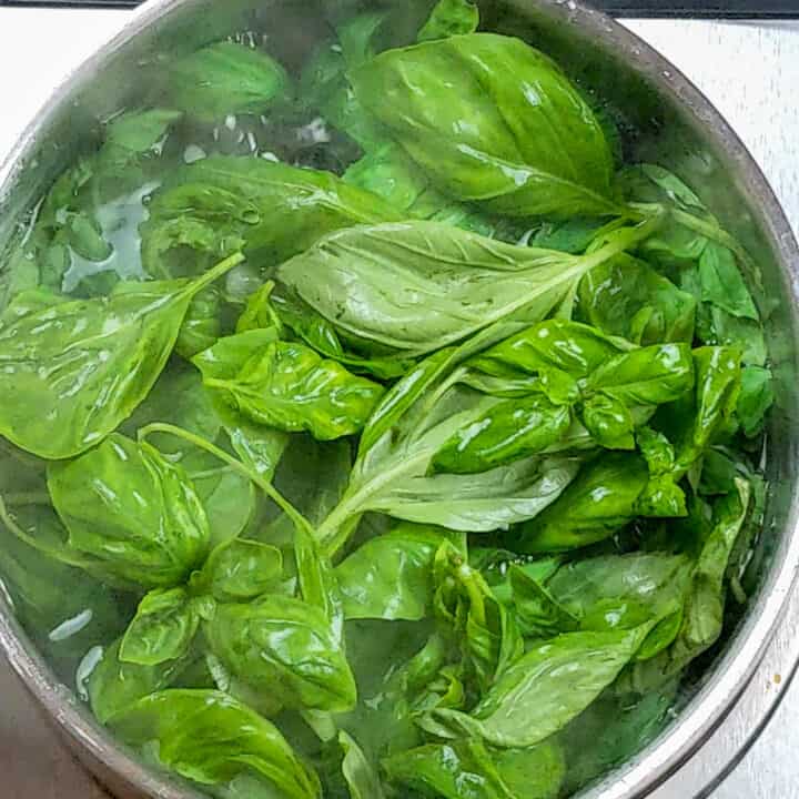 Spicy Basil Pesto, Easy Homemade - Just Maika Cooking