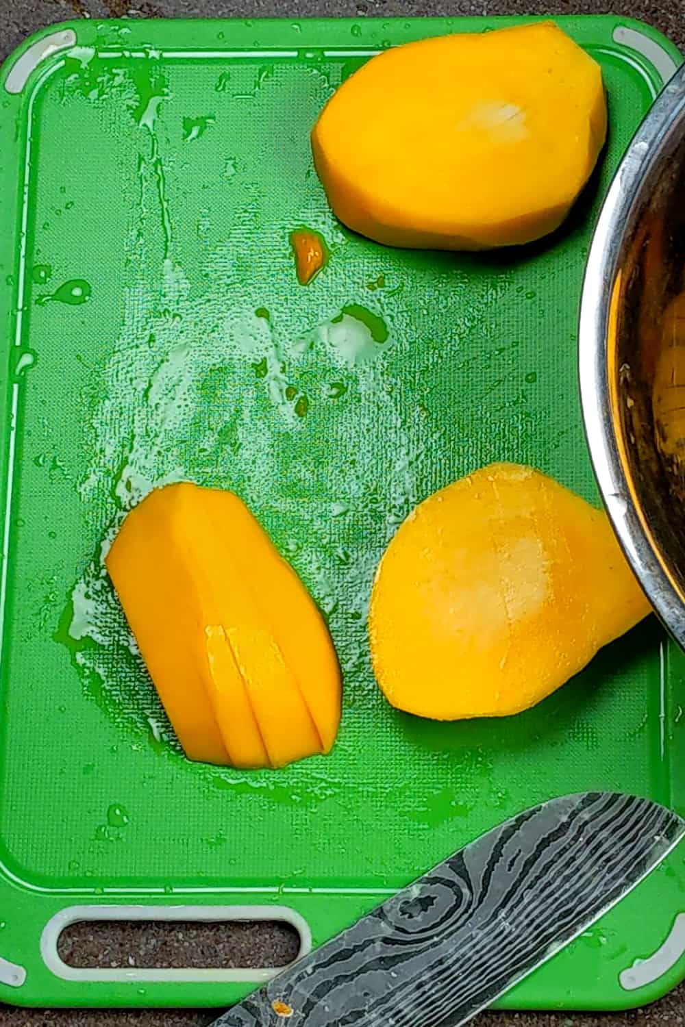 Prepping Mangoes - Just Maika Cooking