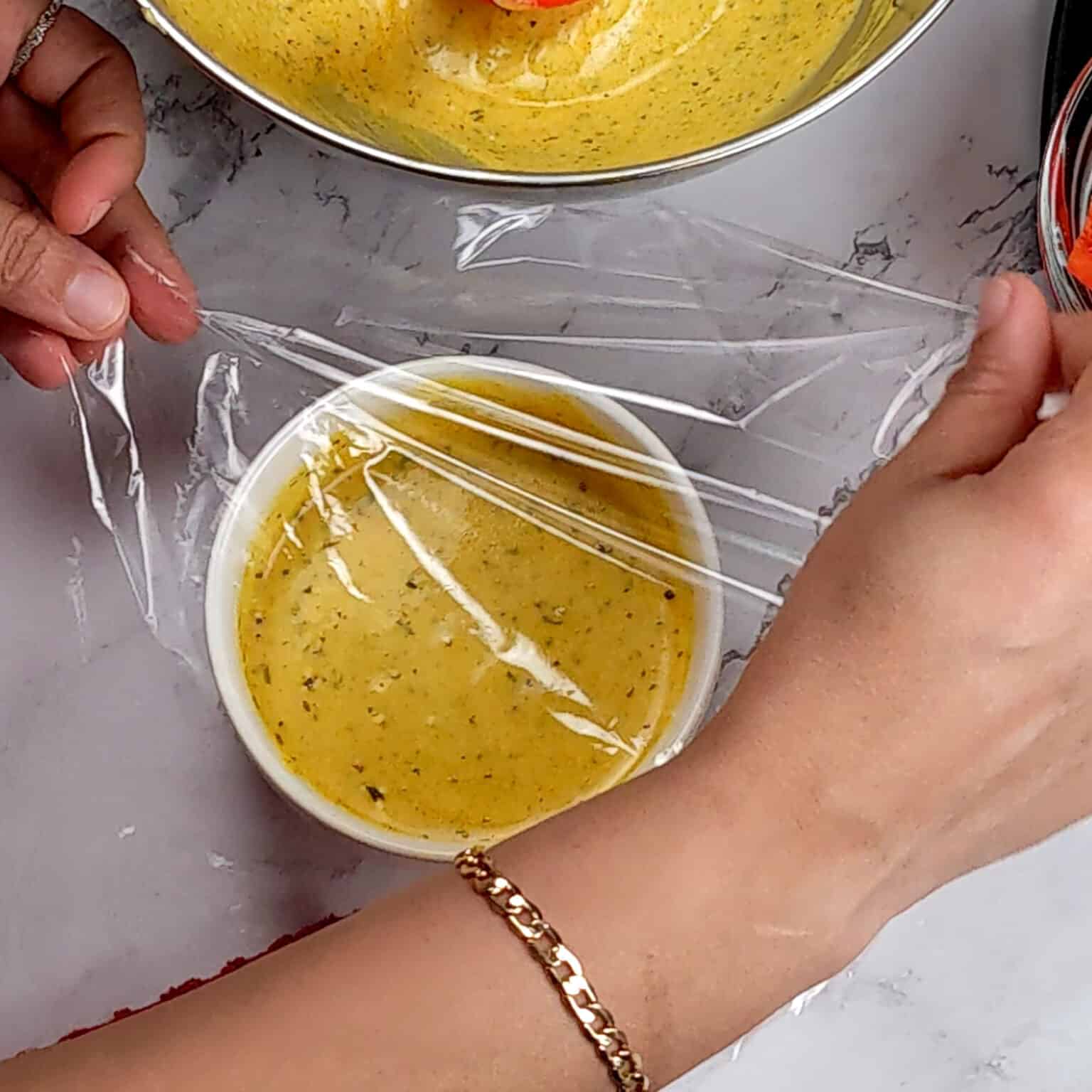 Calabrian Lemon Yogurt Baked Chicken Thighs with Vegetables - Just ...