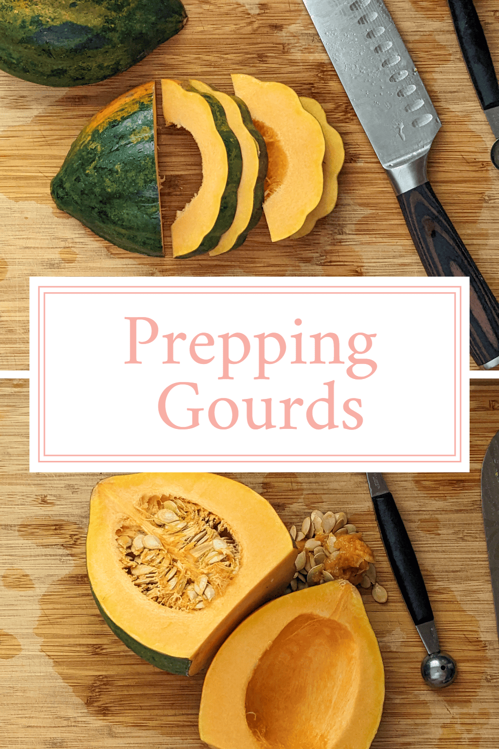 Prepping Gourds - Just Maika Cooking
