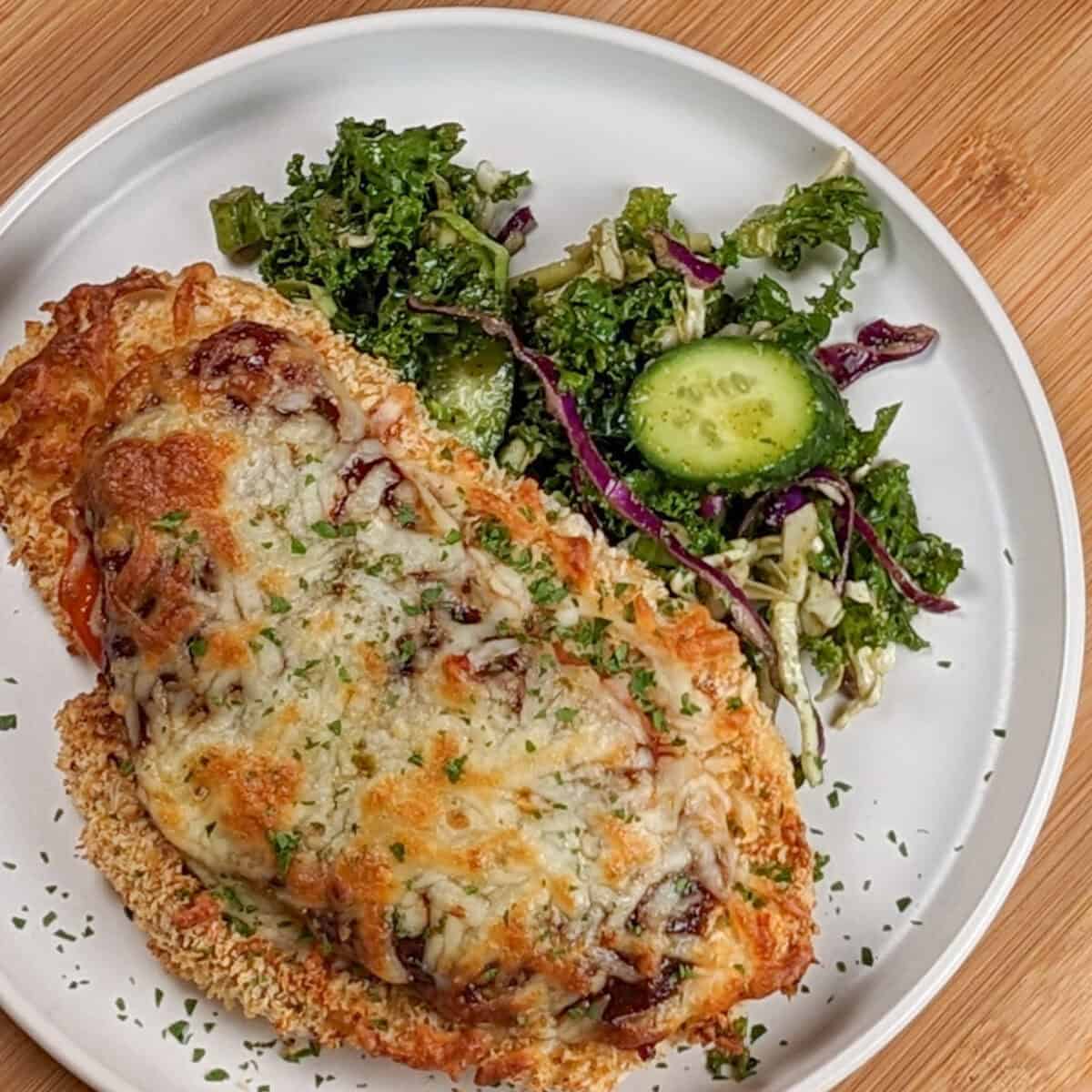 Easy Baked Cheesy Crispy Barbeque Chicken Cutlets - Just Maika Cooking