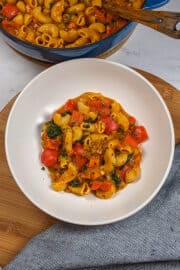 Spicy Macaroni Pasta and Pecorino Cheese Tomato Stew - Just Maika Cooking