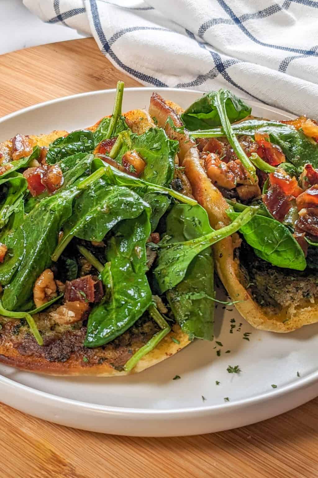 Spicy Zhug Chicken Pita Sandwich with Spinach Date Salad - Just Maika ...