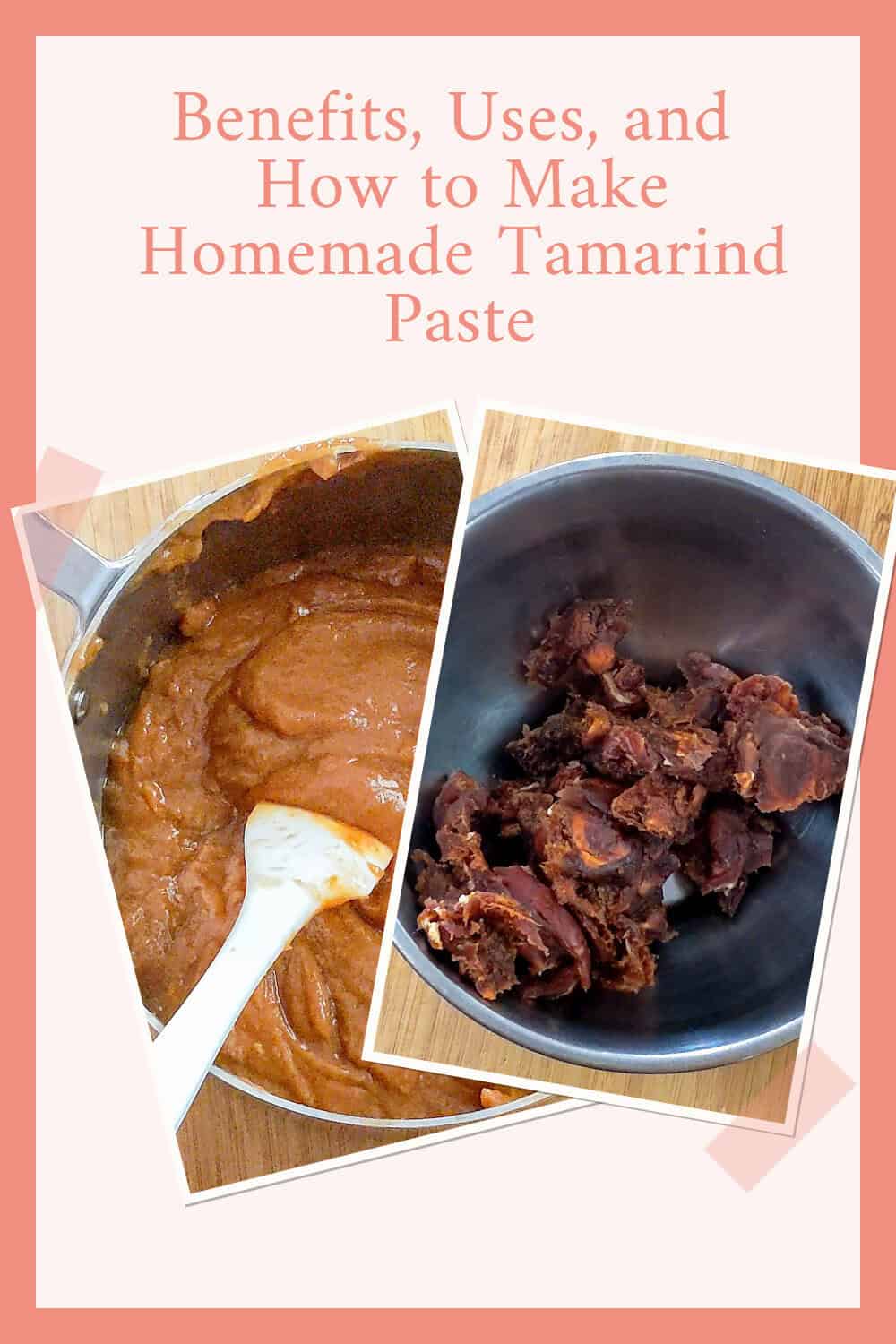 How to Make Homemade Tamarind Paste - Just Maika Cooking