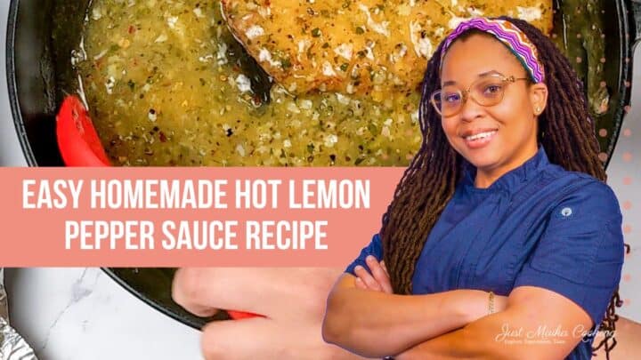 Easy Homemade Hot Lemon Pepper Sauce Recipe Just Maika Cooking