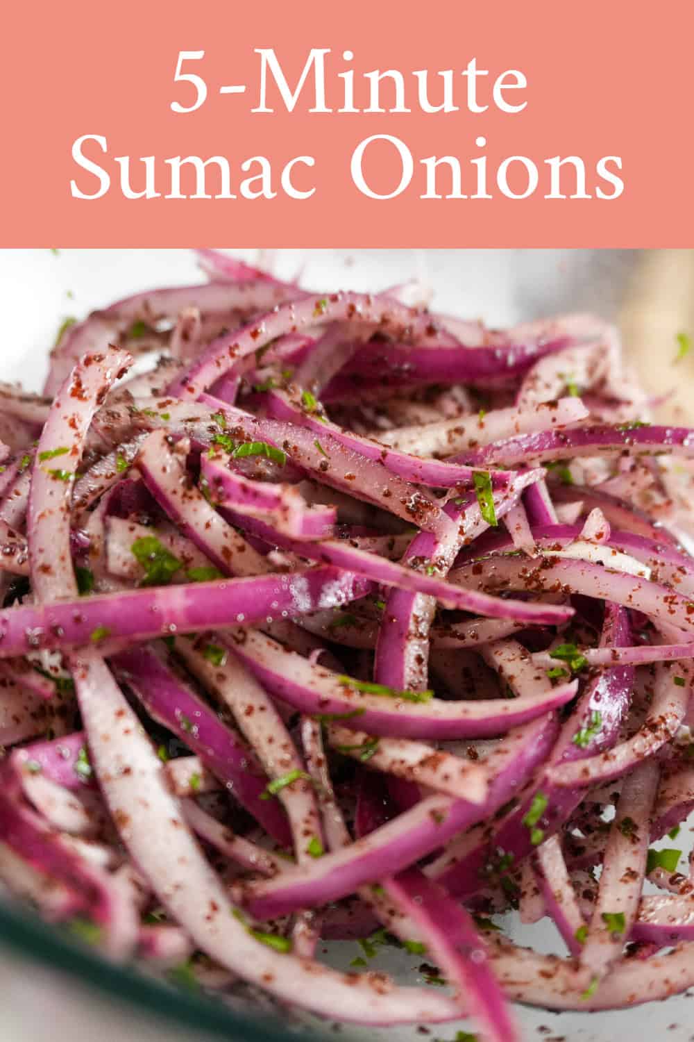 Marinated Sumac Onions | Easy and Quick - Just Maika Cooking