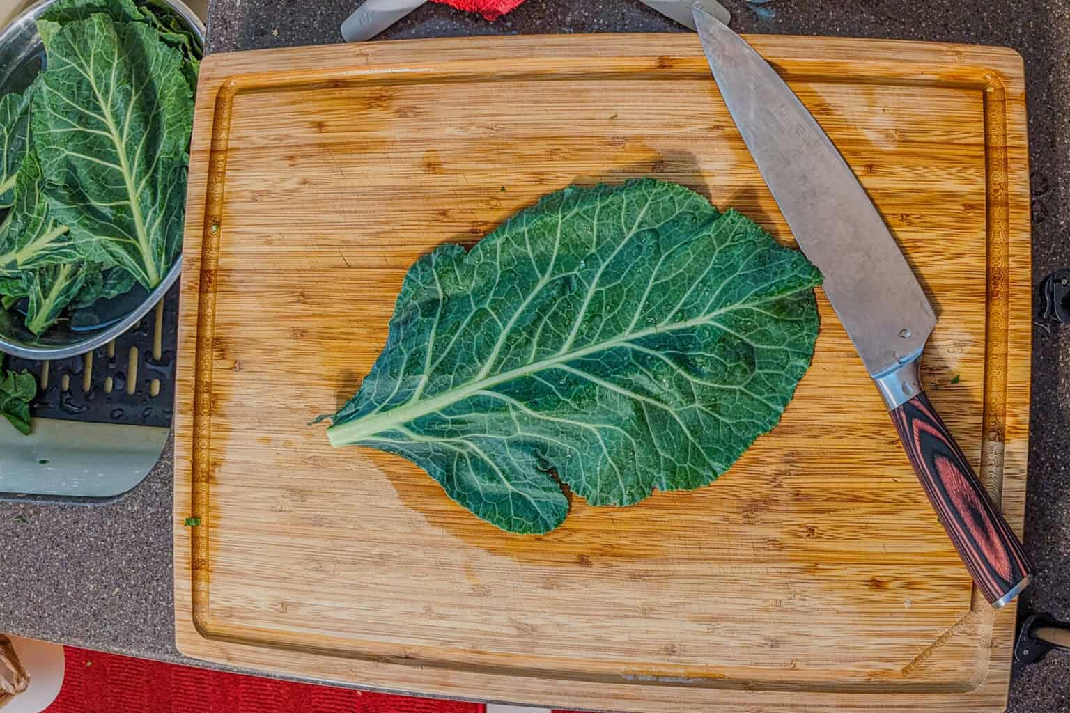 How to Clean Collard Greens | Step-by-Step - Just Maika Cooking