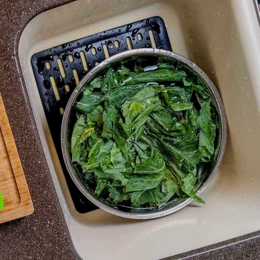 How to Clean Collard Greens | Step-by-Step - Just Maika Cooking