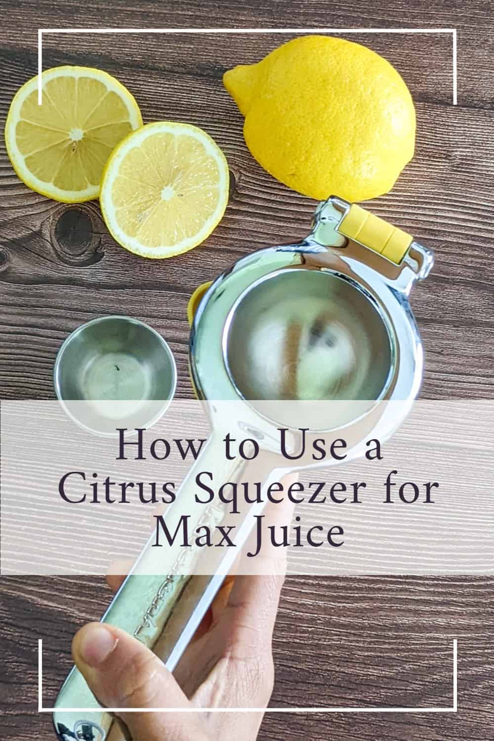 How to Use a Citrus Squeezer for Max Juice - Just Maika Cooking