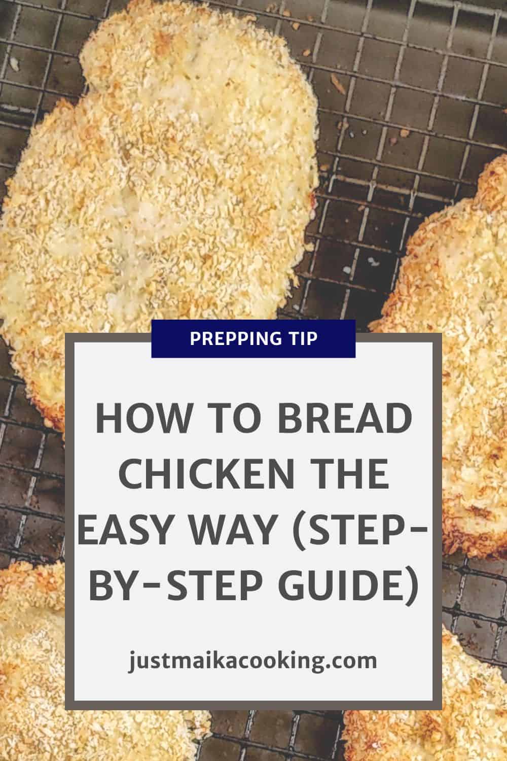 How to Bread Chicken the Easy Way (Step-by-Step Guide) - Just Maika Cooking